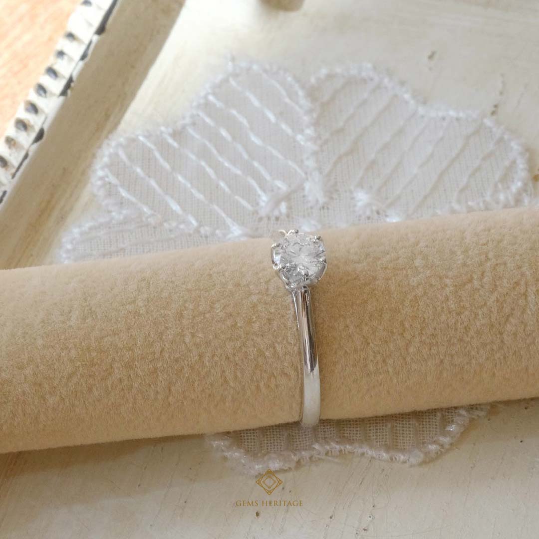 Blooming sweet wedding ring (RWG532(s)) – Gems Heritage